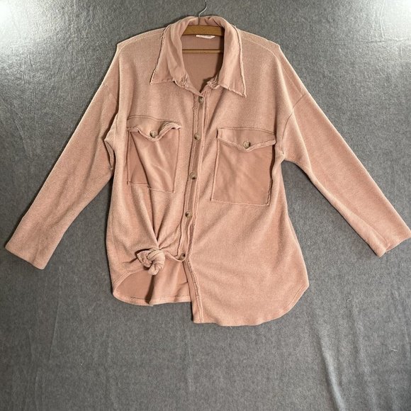 BUCKETLIST | Sweaters | Bucketlist Sweater Jacket Women Medium Dusty ...